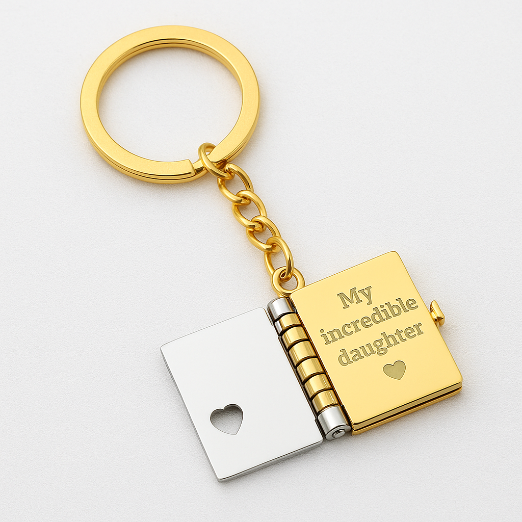 Add the Keychain Version – Keep It With Her Always – Glorex